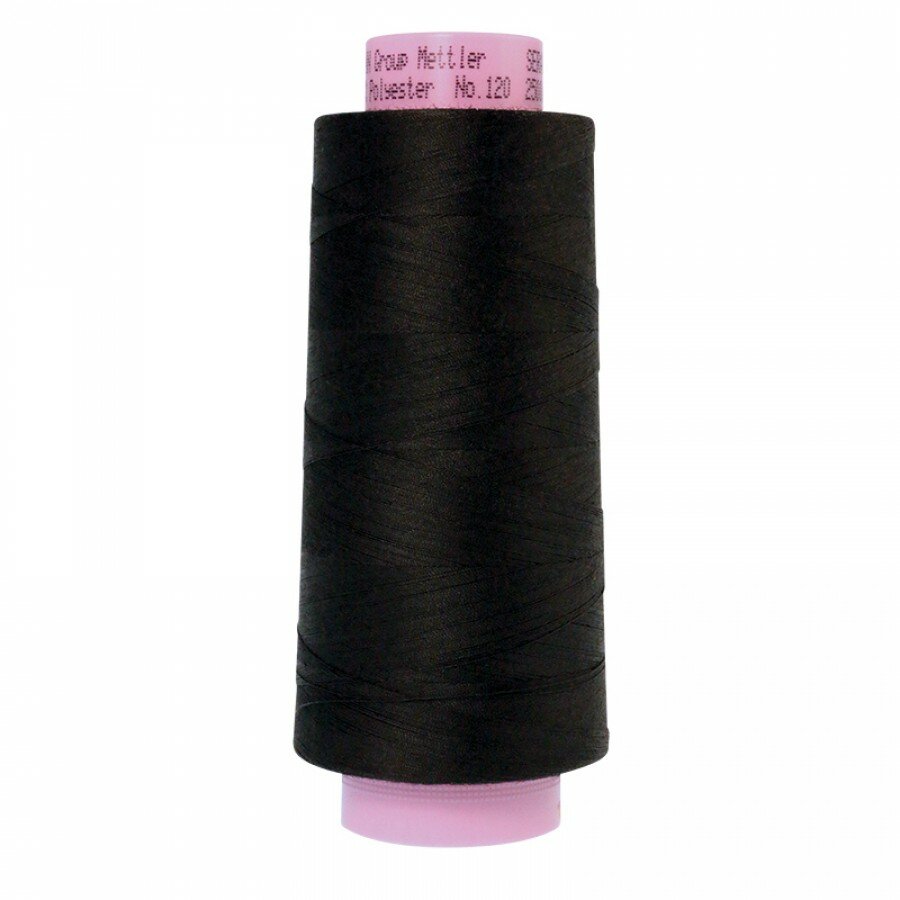 Нить оверлочная универсальная, SERACOR, 2500 м 4000 Black