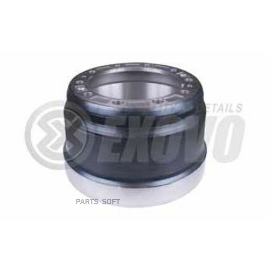 EXOVO барабан тормозной 410х217 410x200/218 H294 d282/335 n10x28/n2xM12/n2x26.5 Volvo FL/F/FM/FH/NH
