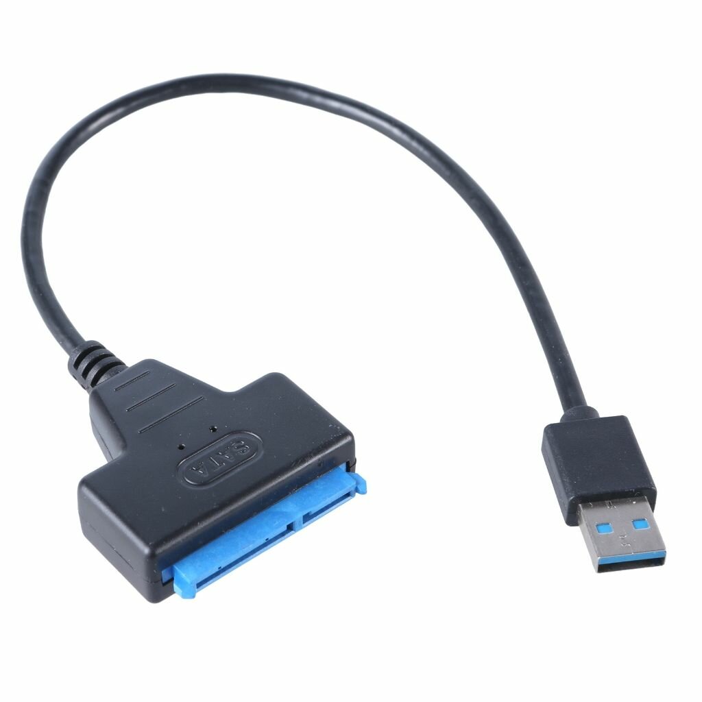 Компактный и прочный USB к III 2.5-дюймовый адаптер кабель для жесткого диска, скорость 6 Гбит/с