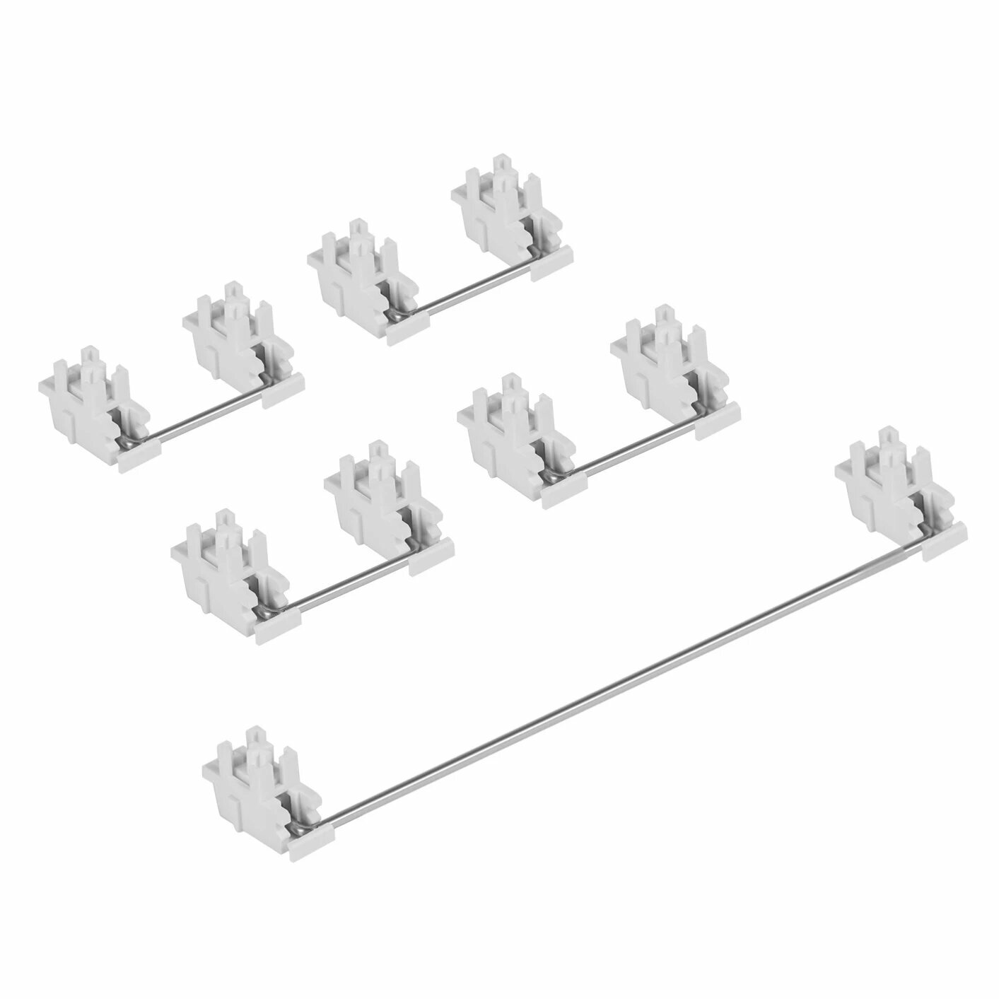 DUROCK Plate Mount Stabilizer V2 Белый 2u 6.25u 4x2u