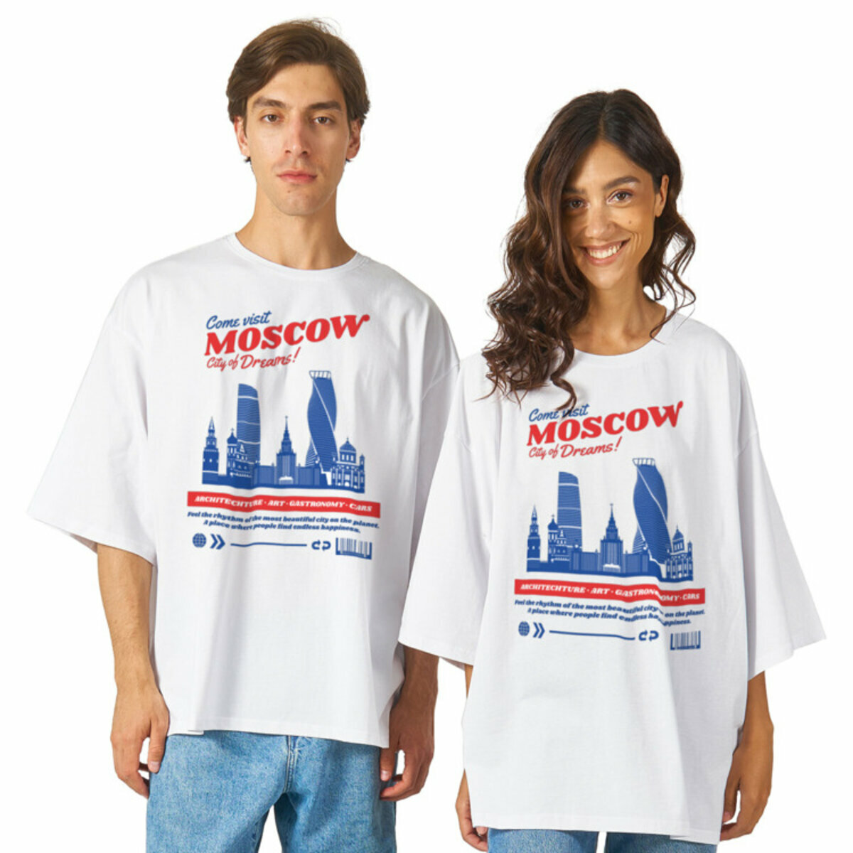 Футболка спортивная Оверсайз