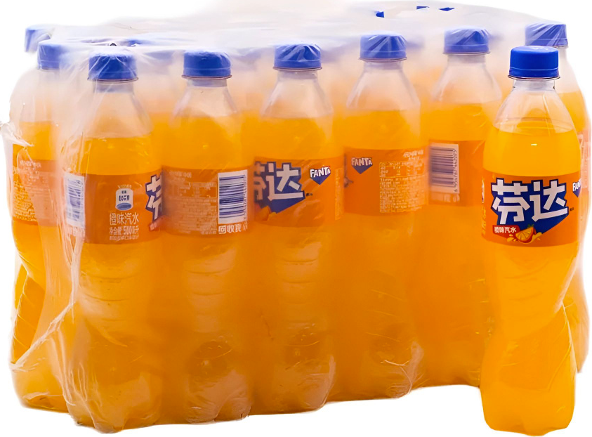 Fanta 0,5л.*24шт. ПЭТ Китай Fanta Напиток газированный Китай