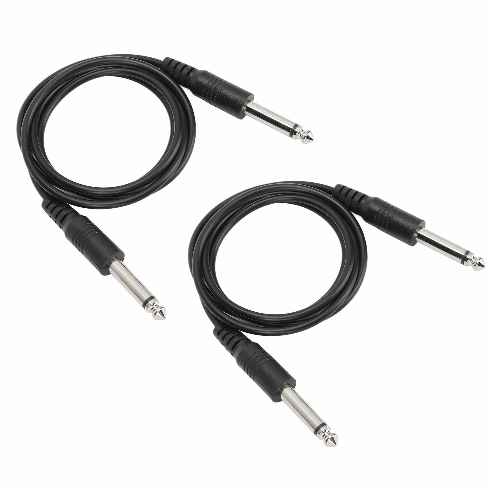 6,35 мм гитарный кабель 1/4 дюйма для электрогитары, бас-гитары, 3,3 фута