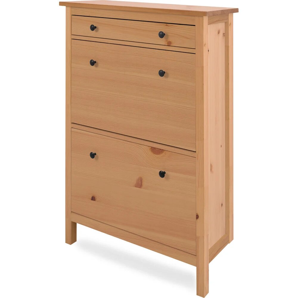 Тумба для обуви Лузалес кымор 89x127x30 светло-коричневый 5031070104, для хранения ключей очков других мелочей, синий