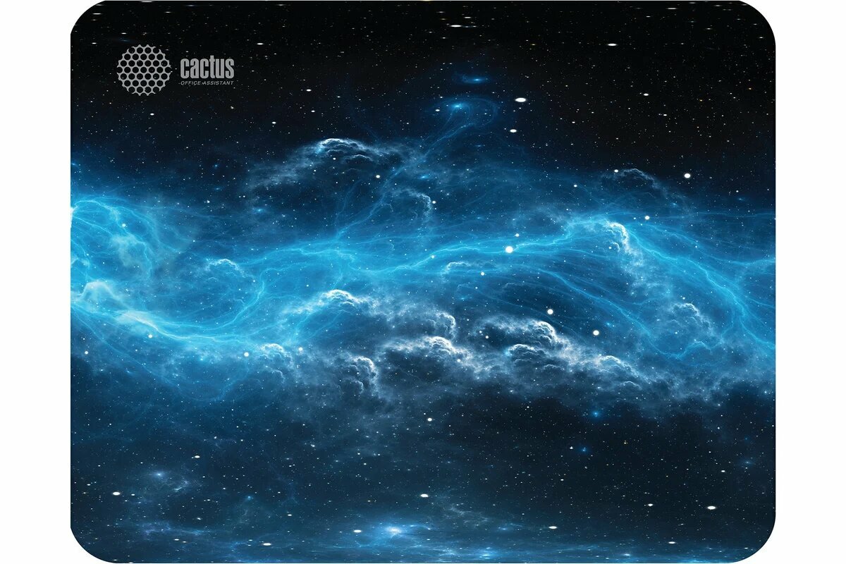 Коврик для мыши Cactus Space Clouds рисунок 300x250x2мм (CS-MPC-P05M)