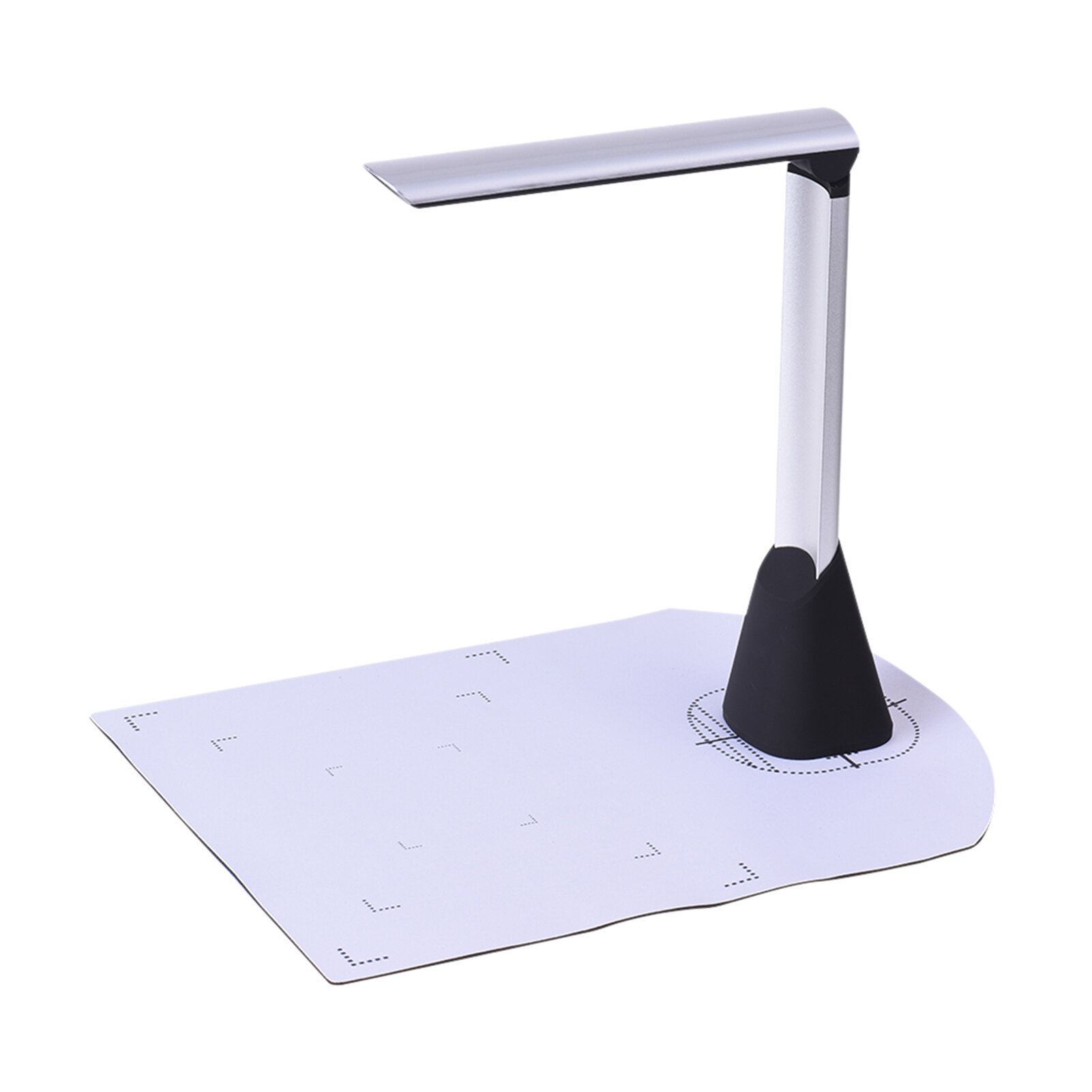 Портативный высокоскоростной USB-сканер документов с камерой HD 5 Мп с функцией оптического распознавания текста, максимальным размером сканирования A4, светодиодной подсветкой для использования в классах, офисах, библиотеках и банках