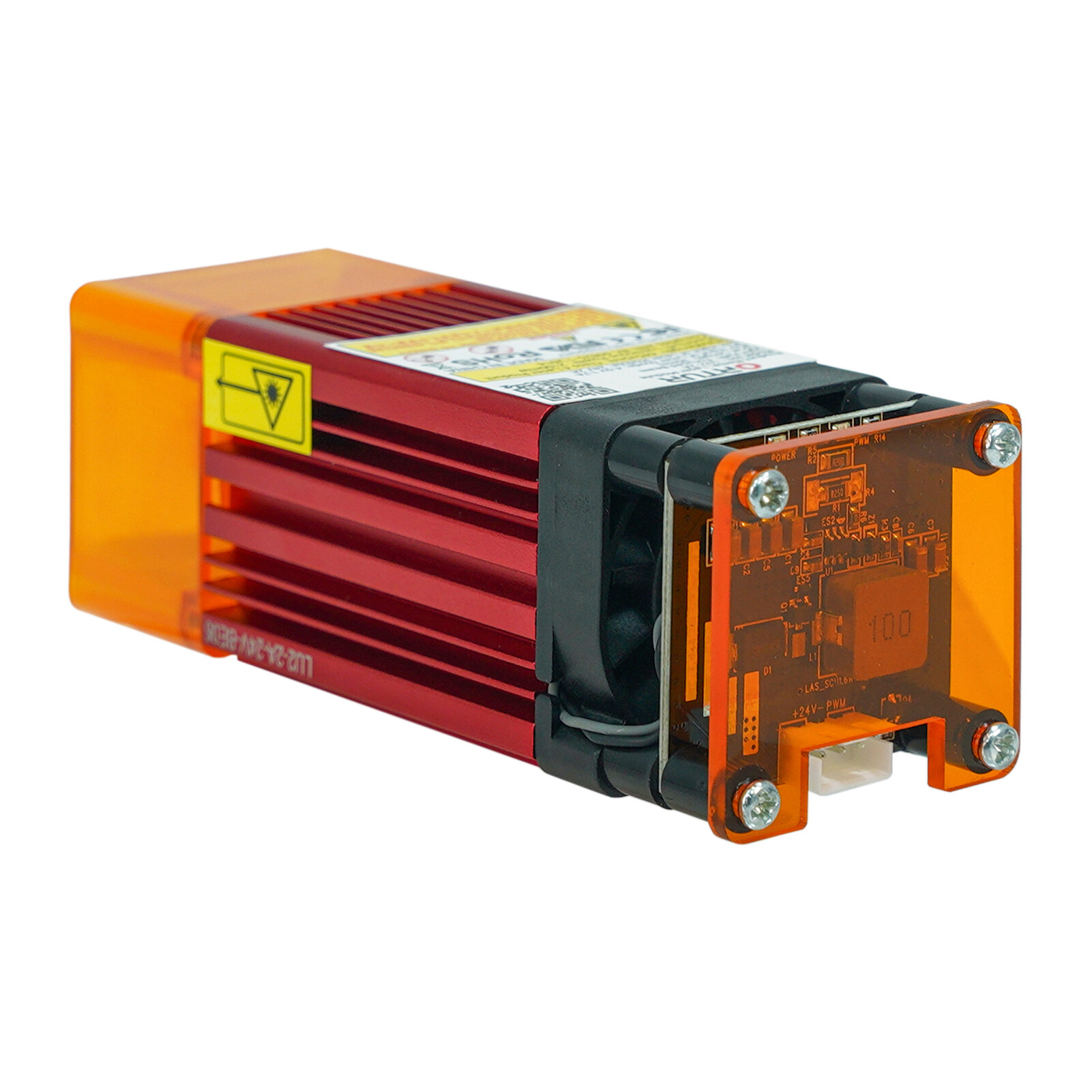 Обновление лазерного модуля 24 В LU2-2A с фиксированным фокусом, высокая точность, подходит для гравера Laser Master 2 S2/Laser Master 2 Pro S2