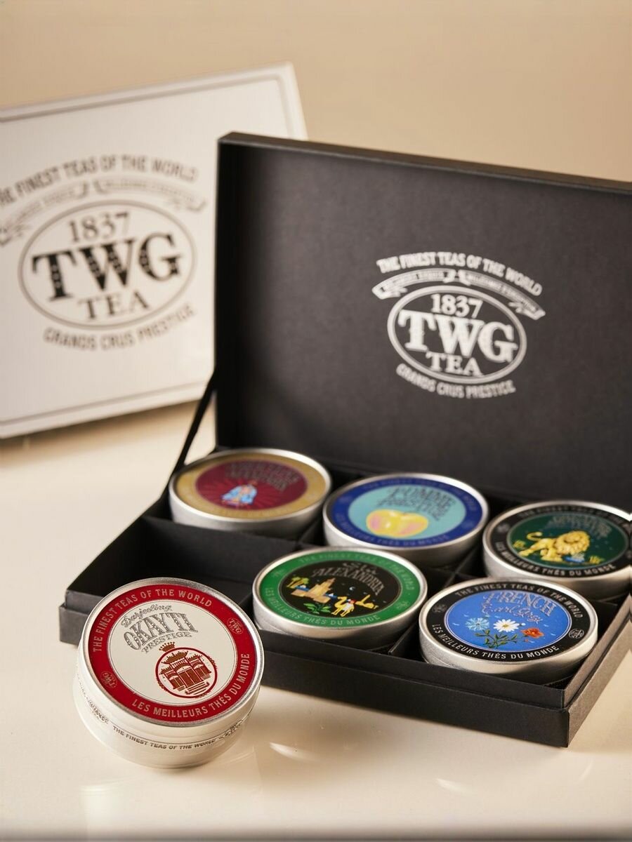 Гранд-набор из 6 банок чая WORLD VOYAGE