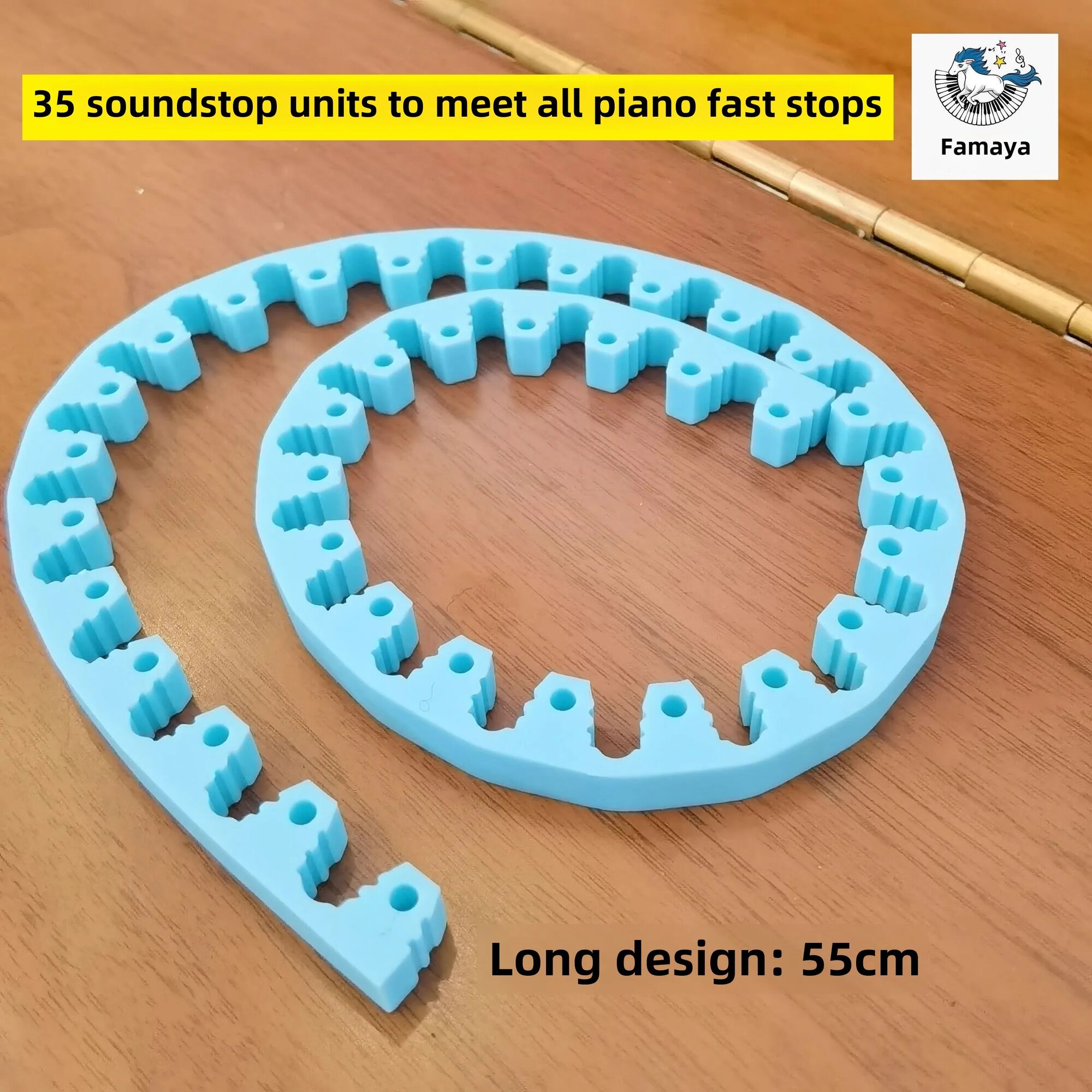 Силиконовая лента для остановки звука Piano Express