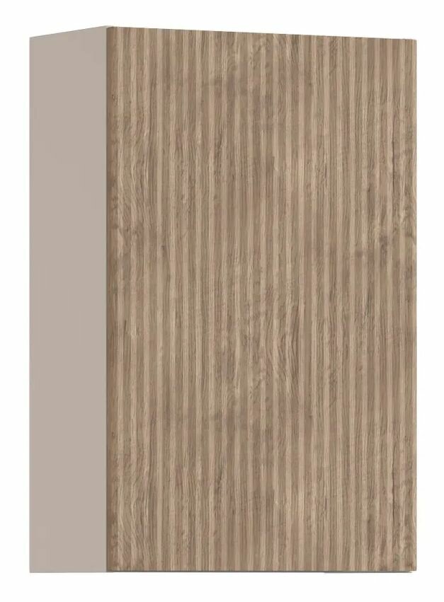 Кухонный модуль столплит Регина Джаз РП-160 навесной, ЛДСП, Песочный/Джаз МДФ Акация светлая, 60х92,6х30,5 см