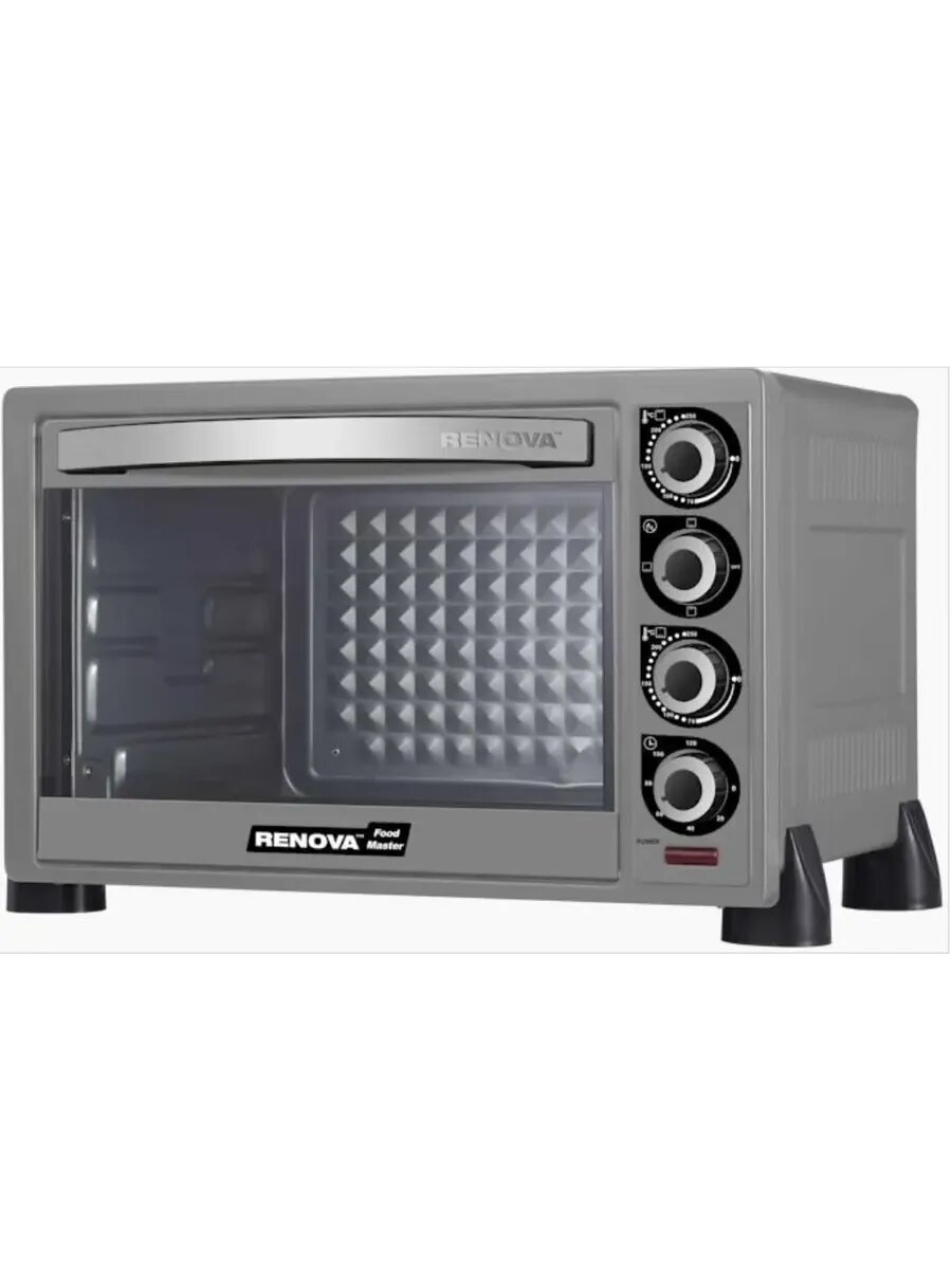 Мини-печь электрическая MO-25GTS1 25 л 1500 Вт Серый