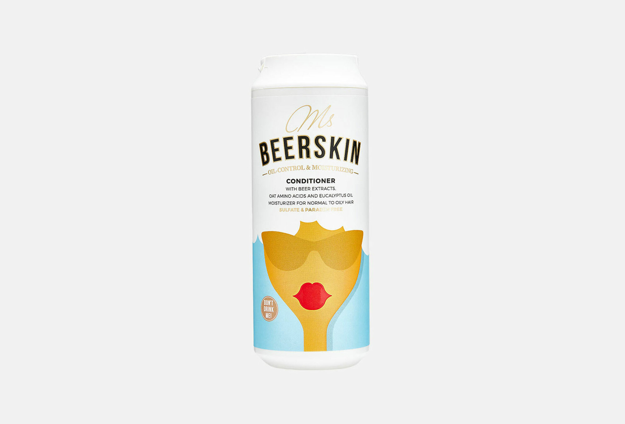 Кондиционер для нормальных и склонных к жирности волос BEERSKIN Oil control & moisturizing 440 мл
