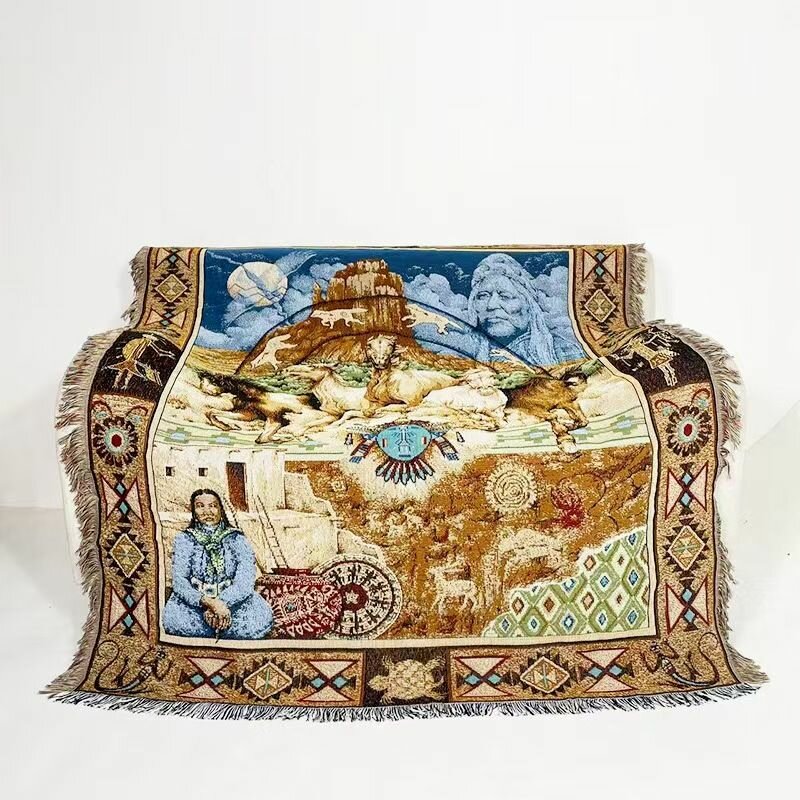 Многофункциональный Гобелен Секреты Вселенной Арта (размер 160 см 130 см)