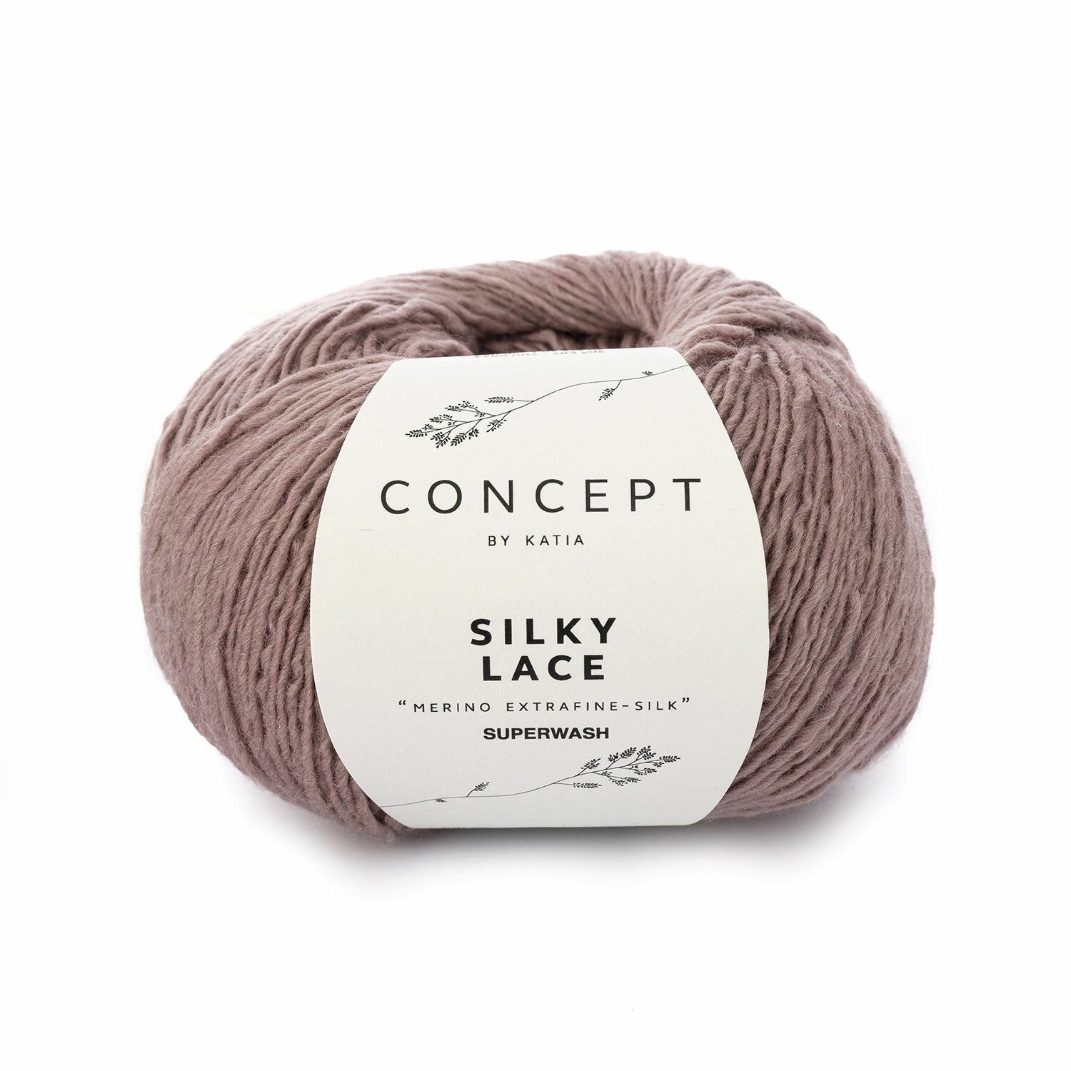 Пряжа для вязания Concept by Katia Silky Lace (172 Mauve) 1 моток 50 г/260 м