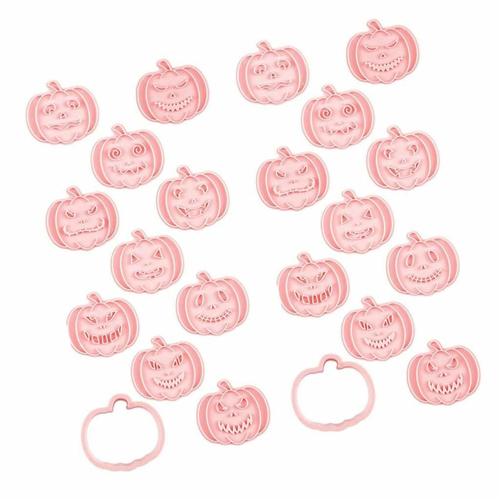 Форма для выпечки,2 комплекта форм для печенья с тыквенной головой на Хэллоуин