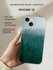 Чехол на Apple iPhone 15 / Айфон 15 с принтом "Лес в облаках"