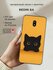 Чехол на Xiaomi Redmi 8A / Сяоми Редми 8А с принтом "Контрастный котик"