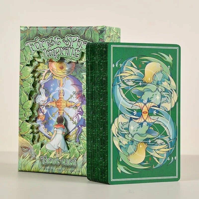 Карты таро"Forest Spirit Imprint"tarot,12X7CM-