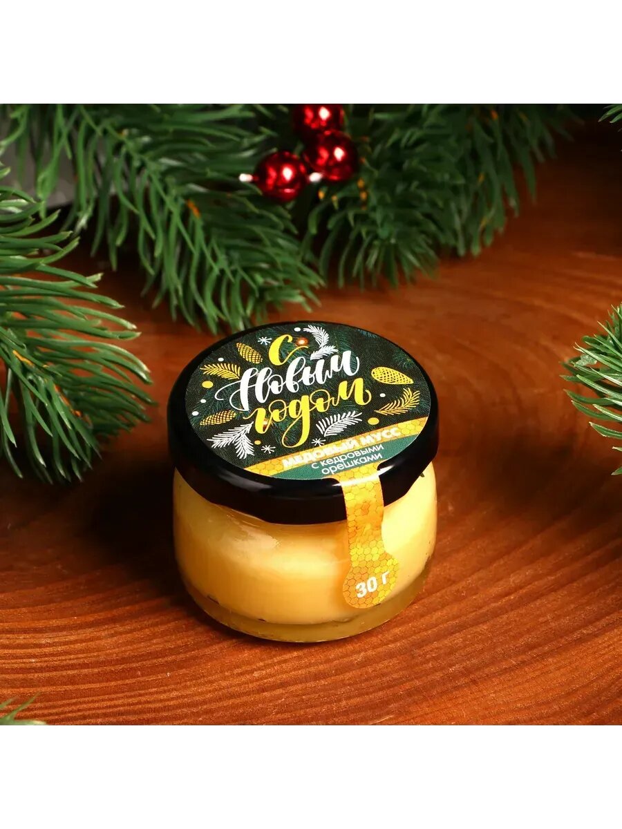 Медовый мусс С Новым годом