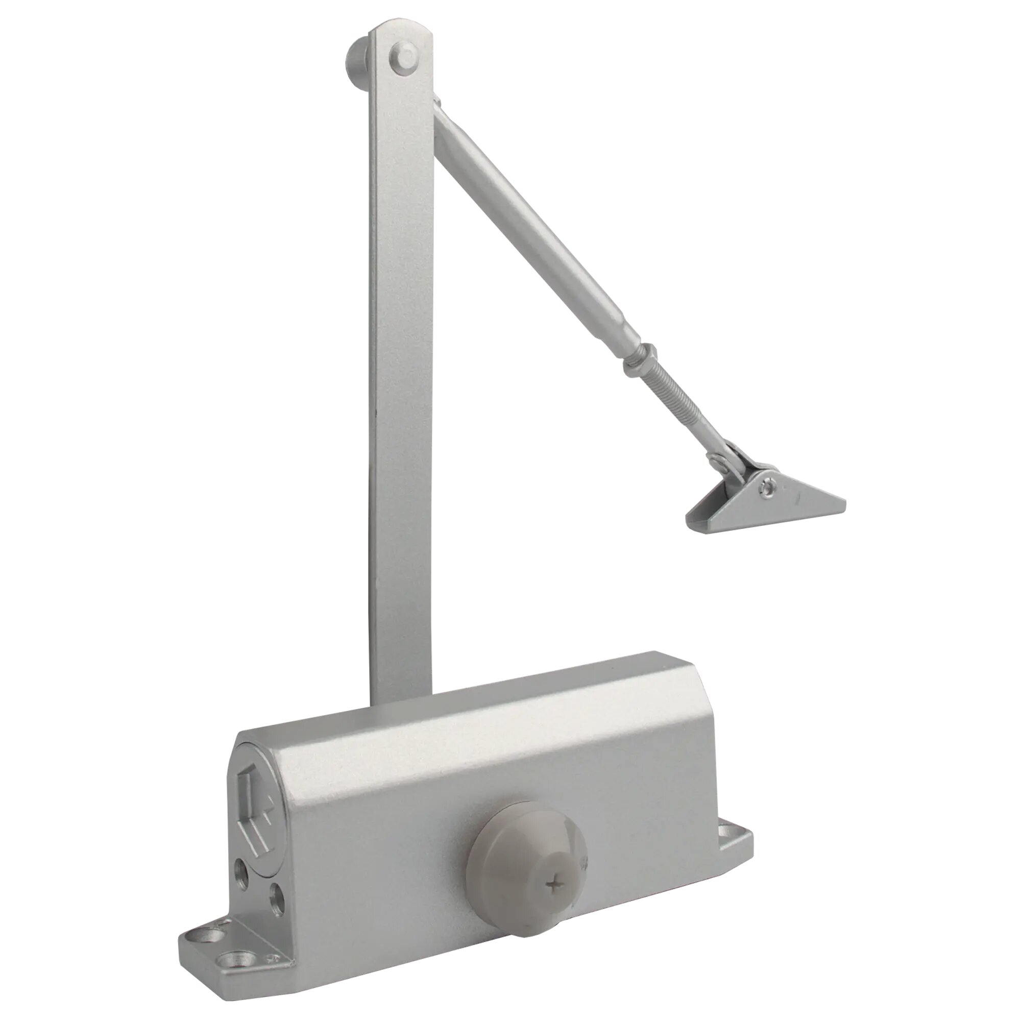 Armex EN4 дверной доводчик 70-100 кг серебро для тяжёлых дверей с плавным доведением