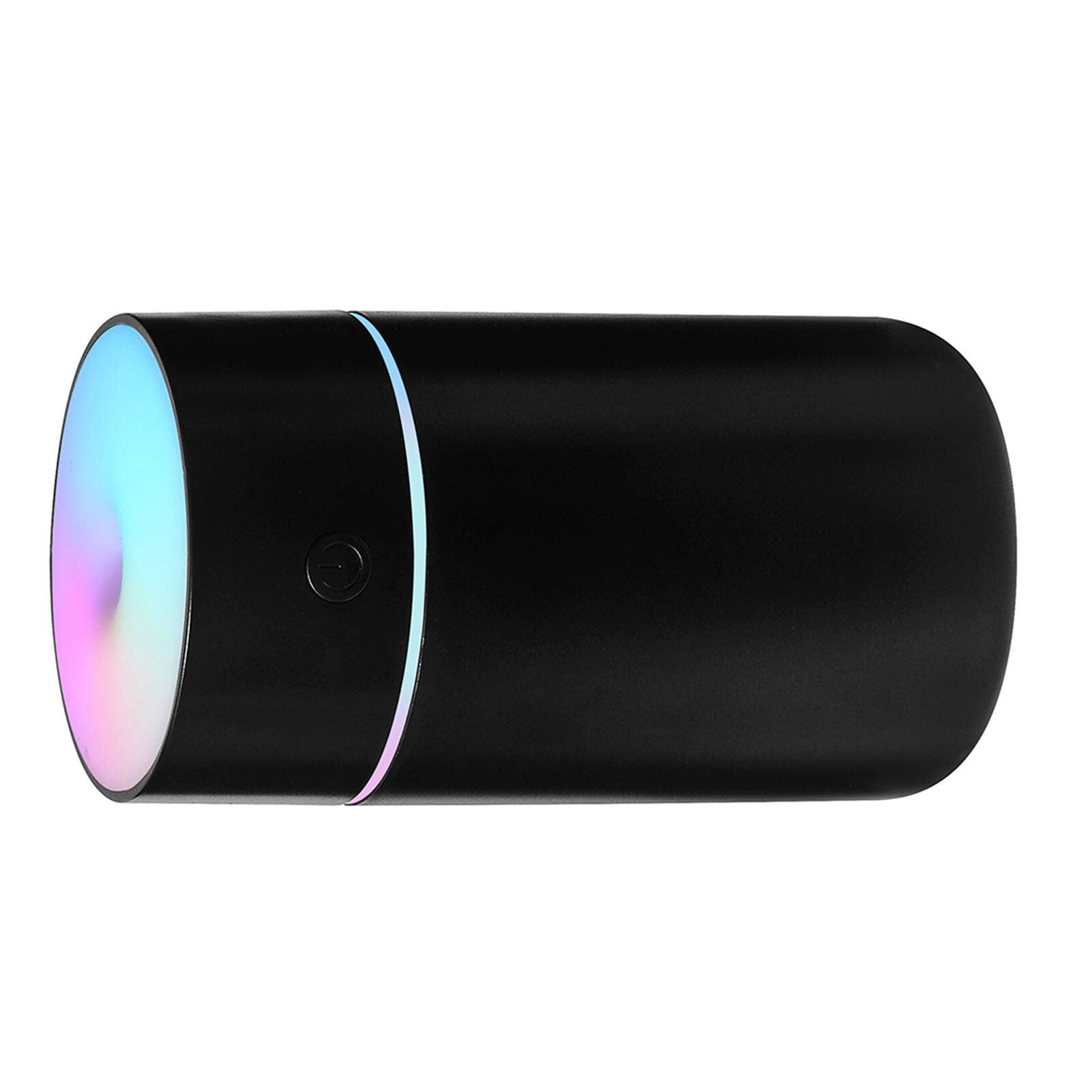 USB автомобильный увлажнитель воздуха с цветным ароматом, перезаряжаемый распылитель, портативный мини-увлажнитель для дома, черный