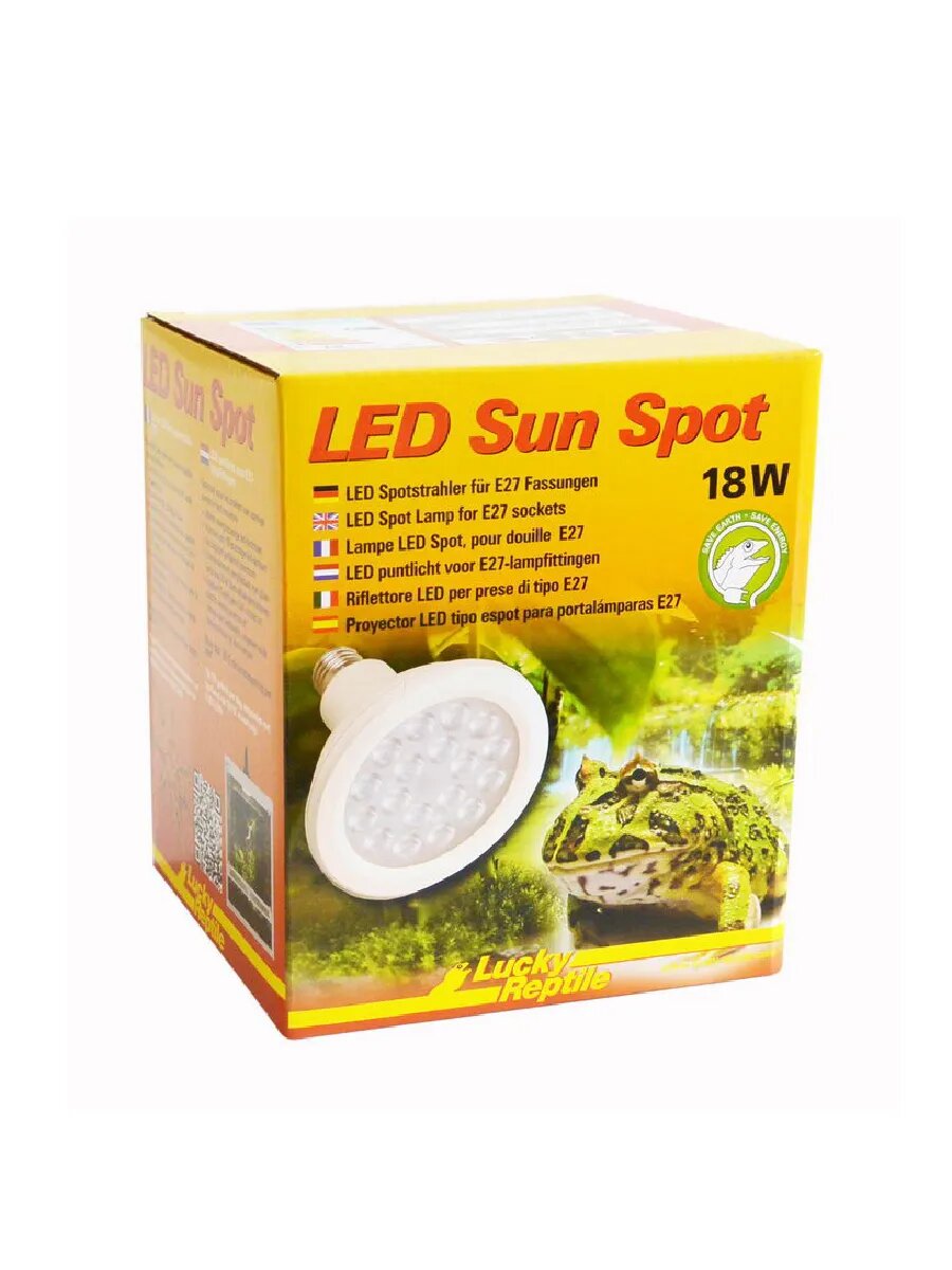 Лампа Lucky Reptile "LED Sun Spot", светодиодная, для террариумов