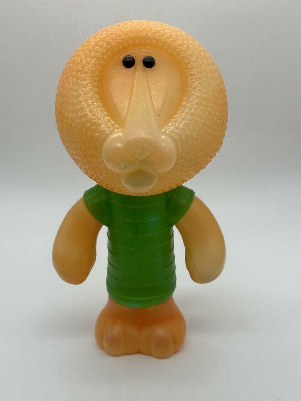 Игрушка Лев Бонифаций охтален СССР 1970 годы винтажный