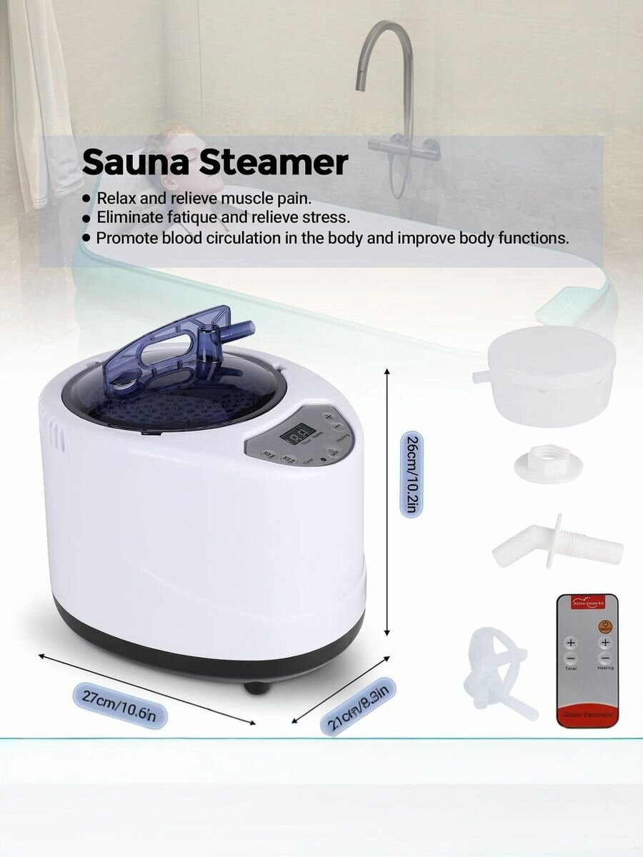 Парогенератор для бочки, испаритель для бани и сауны. 1000В, 3л