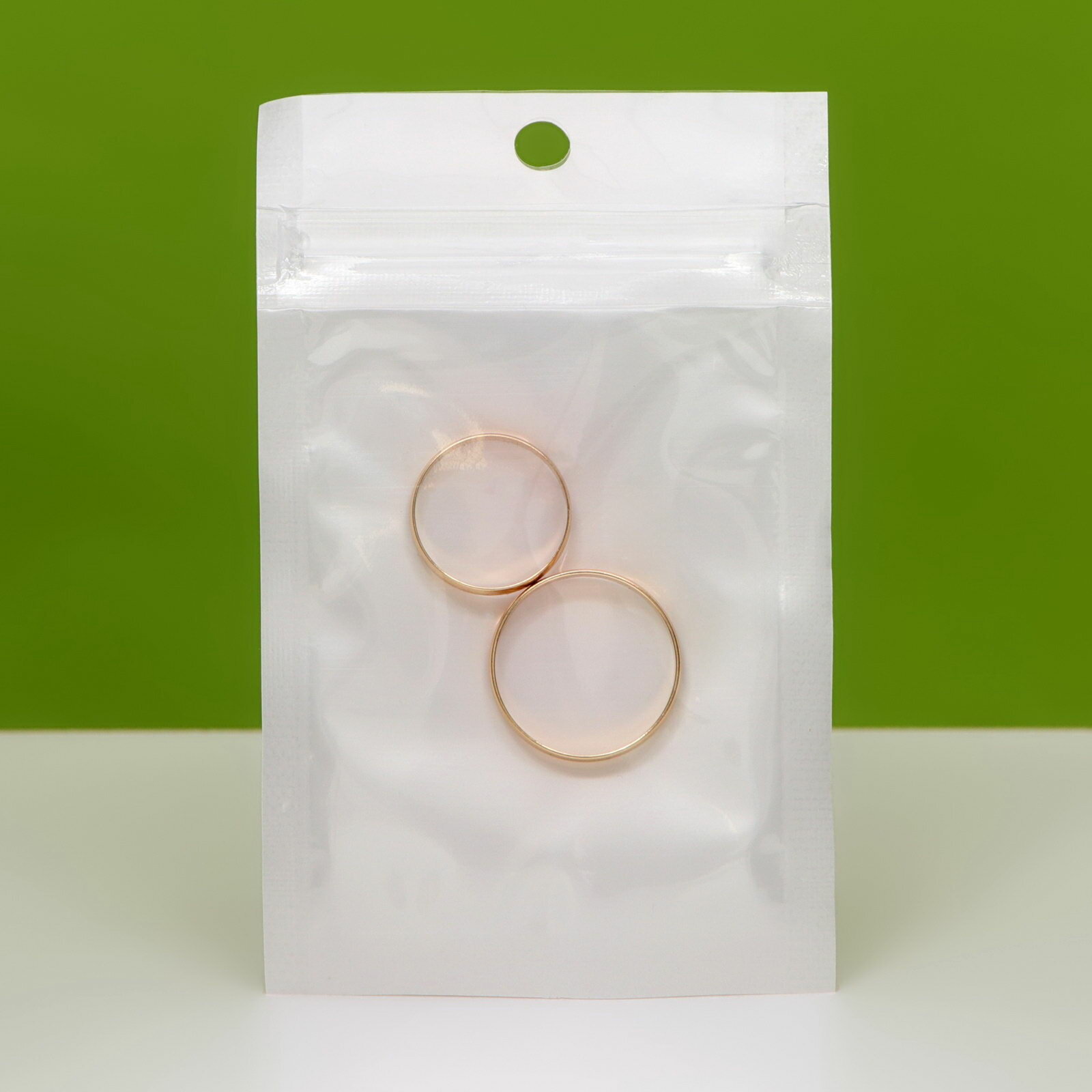 Пакет Zip - lock ПП, белый, со сплошным окном, плоский, еврослот,6x10 см, 50 шт.