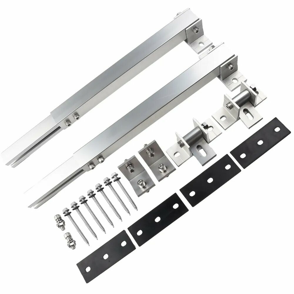 Кронштейн для солнечной панели, комплект зажимов для крепления солнечной батареи, регулируемое крепление для плоской крыши