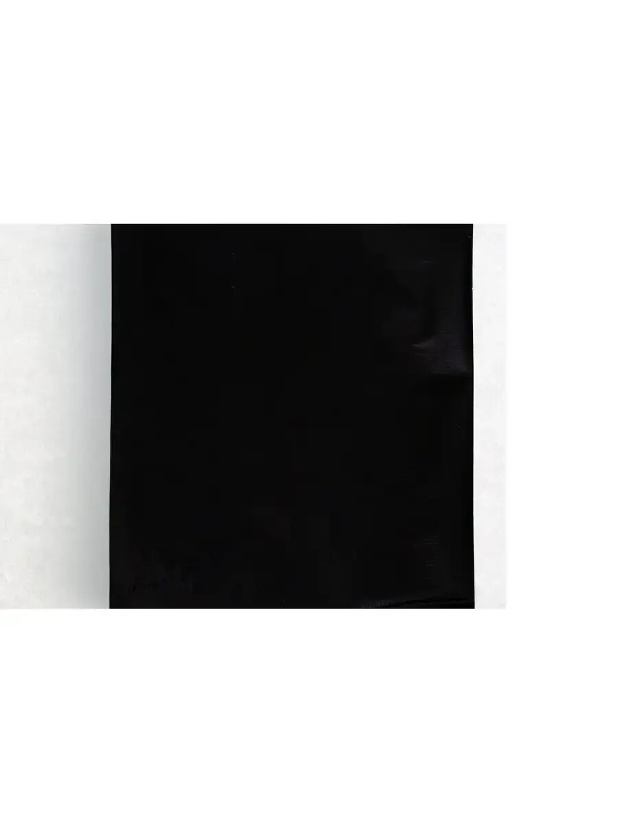 Поталь листовая в книжке, чёрная