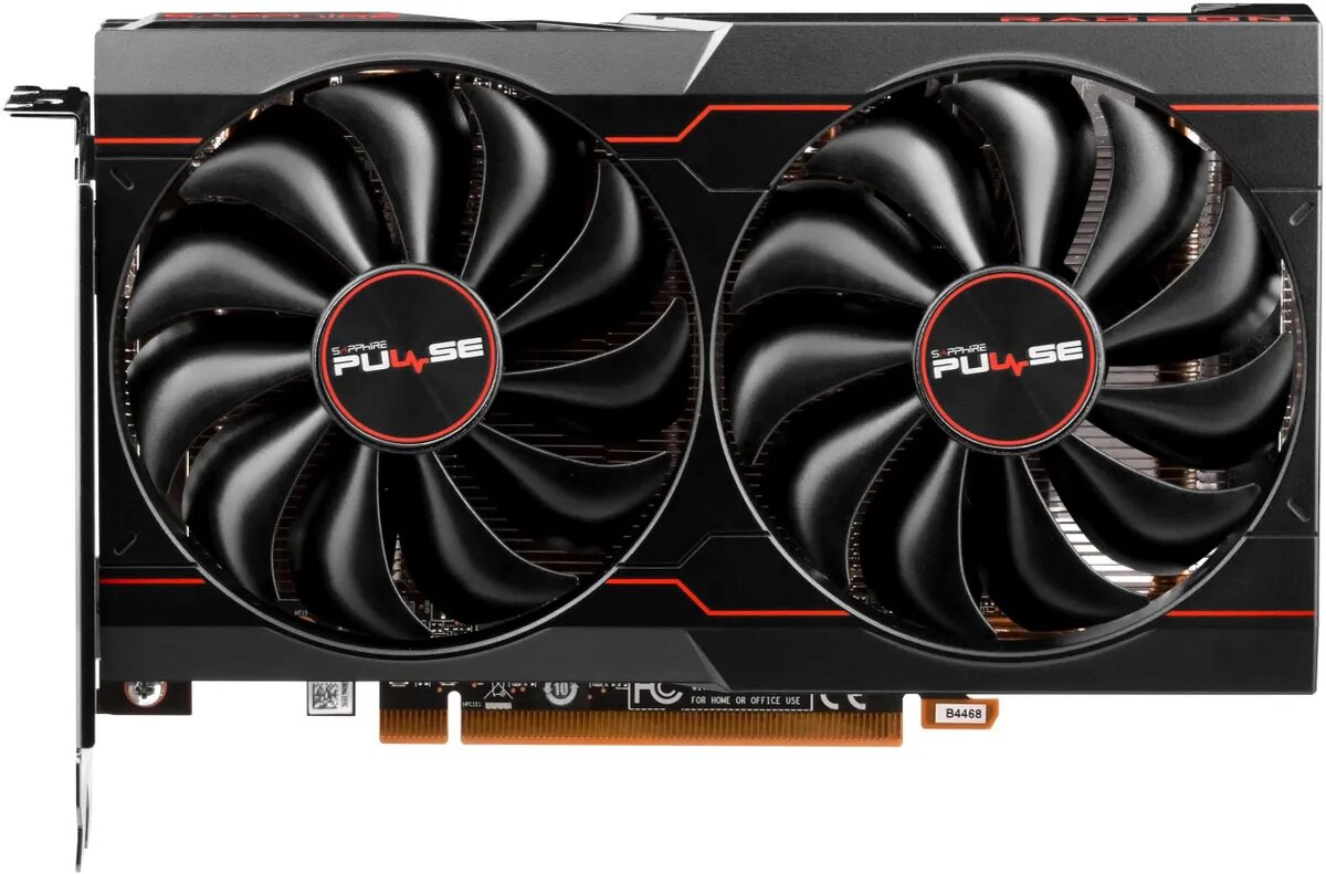 11314-08-20G / Видеокарта Sapphire AMD Radeon RX 6500XT 11314-08-20G RX 6500 XT Gaming OC Pulse 8ГБ