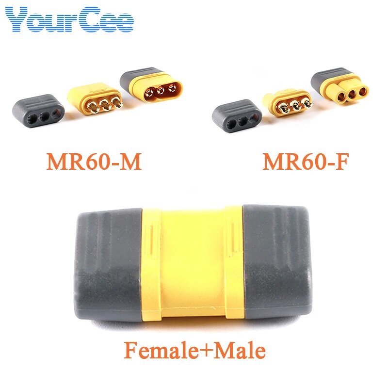 MR60 Female+Male разъем для аккумулятора Your Cee