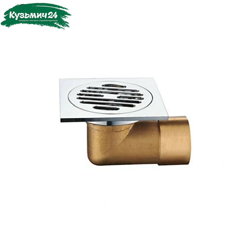 Трап душевой Gappo G81053, 100х100 мм хром