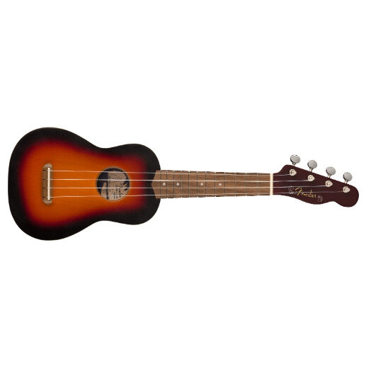 Укулеле Fender Venice Soprano Uke Walnut Fingerboard 2-Color Sunburst