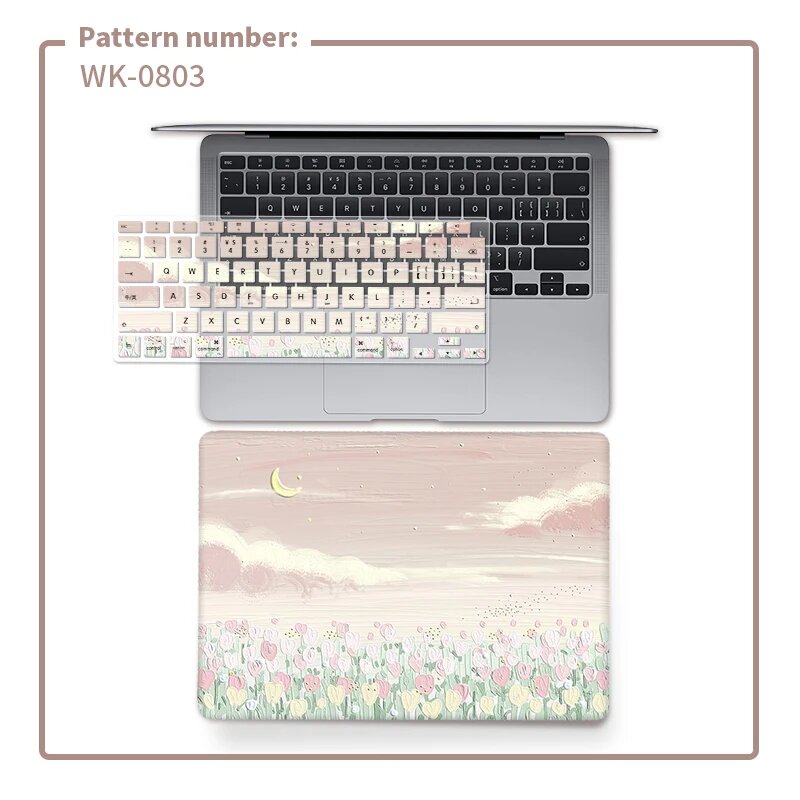Чехол для MacBook Air/Pro WK-0803, пейзаж, A1369 A1466