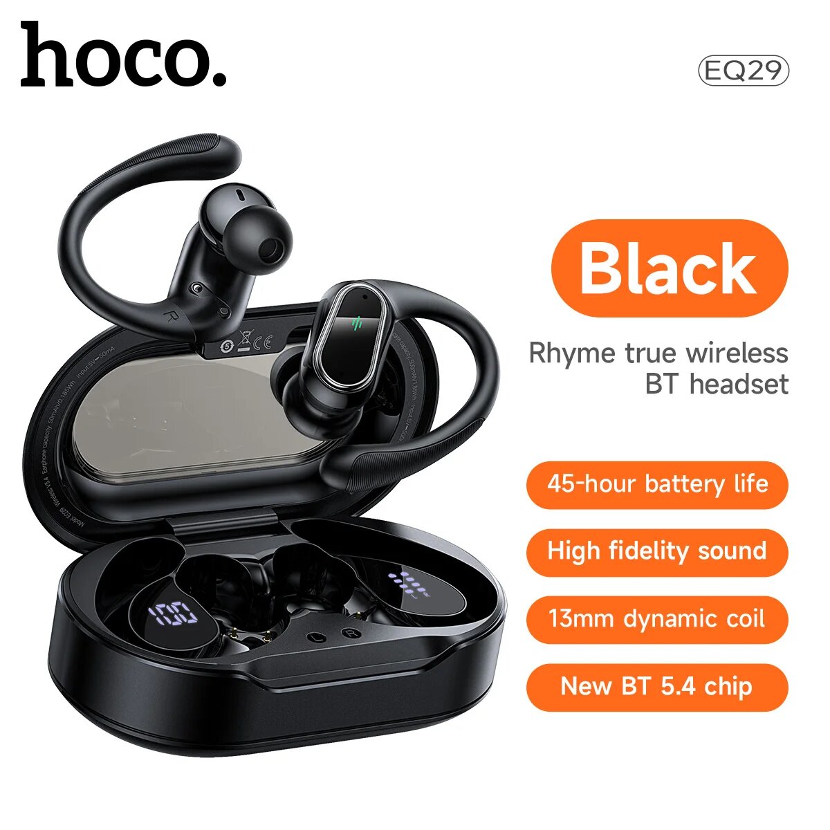 HOCO беспроводные наушники Bluetooth 5.4