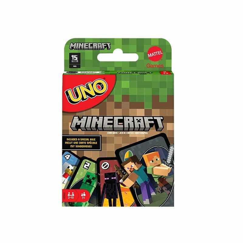 Карточные игры UNO Filp, Elite F1, Minecraft, K POP, Toy Story, Hot Wheels, No Mercy, настольные игры для вечеринок, детские игрушки — фото 1