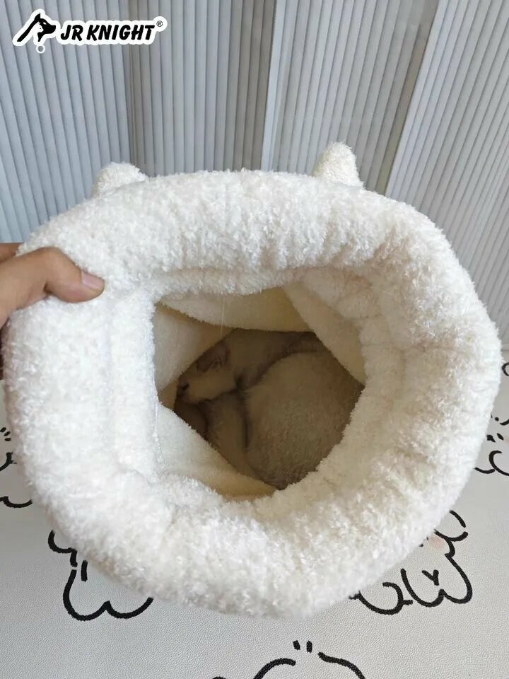 Теплый спальный мешок для кошек 55x45 см, подходит для кошек весом до 7,5 кг