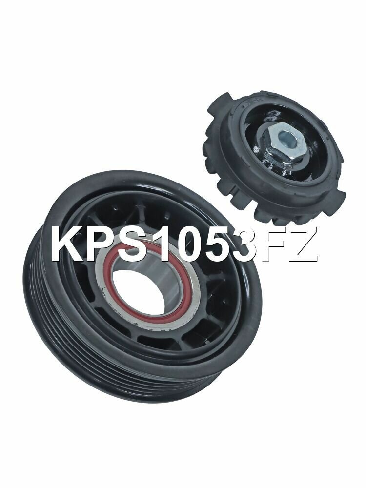 Шкив компрессора кондиционера в сборе Krauf KPS1053FZ для Volkswagen Amarok