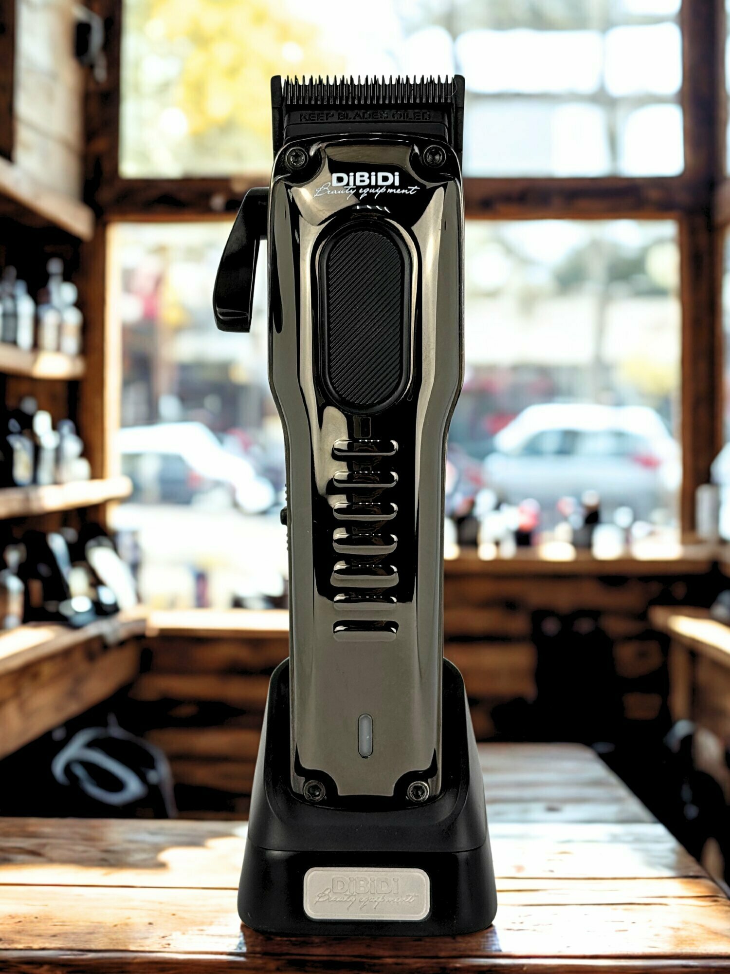 Машинка для стрижки волос DiBiDi PRO SHIFT с насадками профессиональная беспроводная парикмахерская мужская, gunsteel