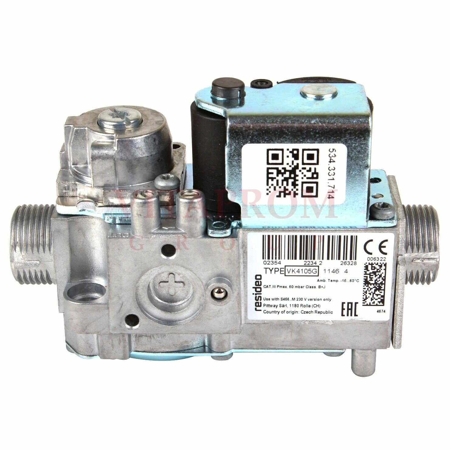 Газовый клапан Honeywell VK4105G1146B