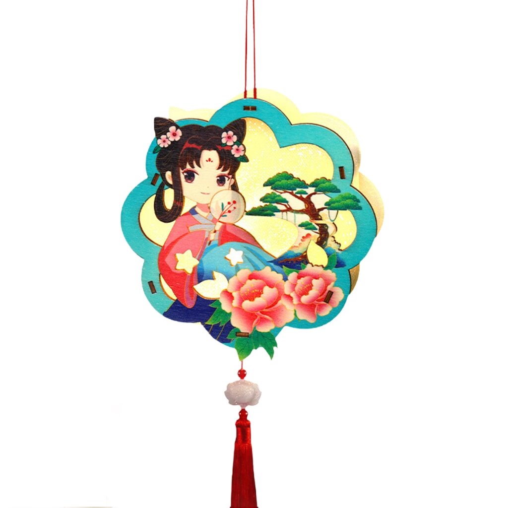 Прекрасные кролики легкие висящие декоры портативные осенние фестиваль