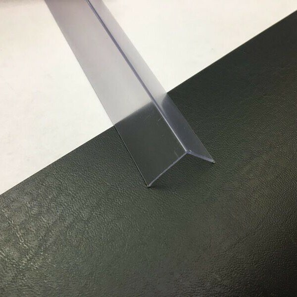 Прозрачный уголок из пластика 19х19мм. 2750мм. Cezar