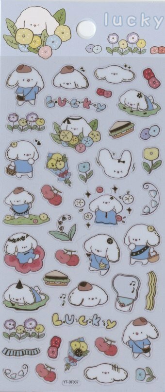 Наклейки Зайки -2