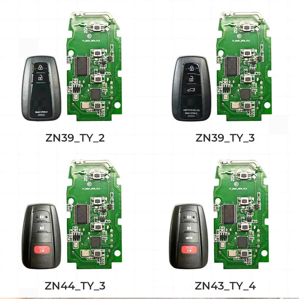 Пульт Toyota ZN54-TY-3 для работы