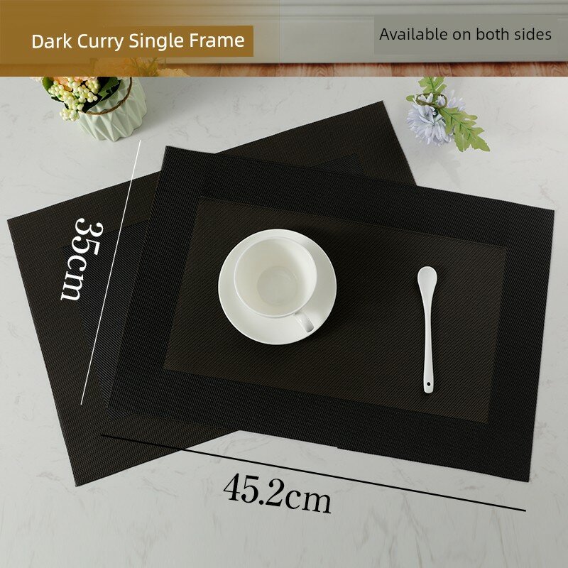 Изоляционный коврик, коврик для обеденного стола, коврик для западной еды, скандинавский противоожоговый коврик, коврик