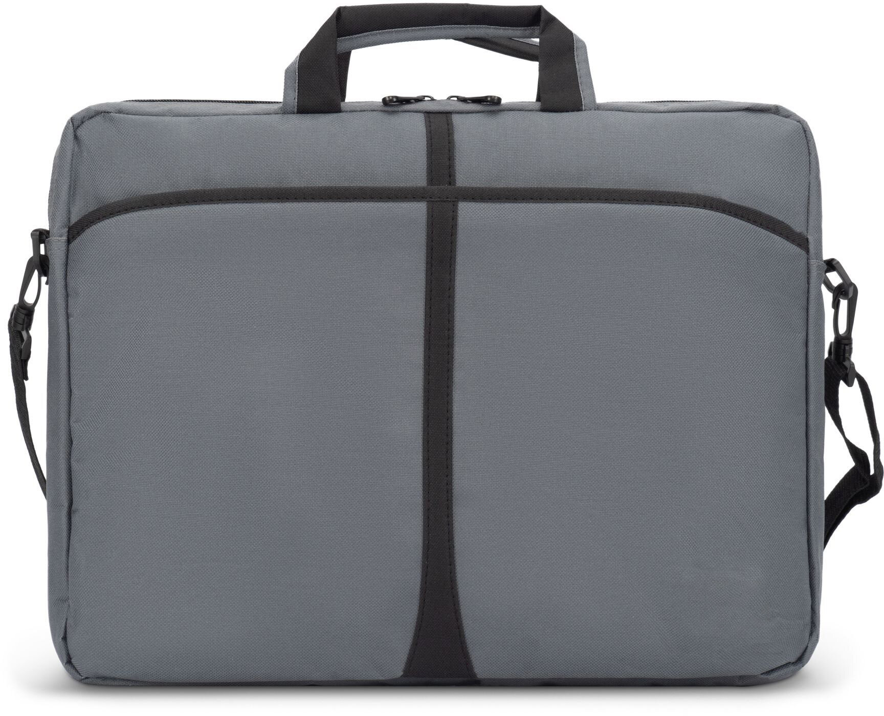 Сумка для ноутбука 17.3" Digma W-210, серый/черный, Универсальный w210gbk
