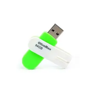 Флешка USB флеш карта OM-64GB-220-зеленый