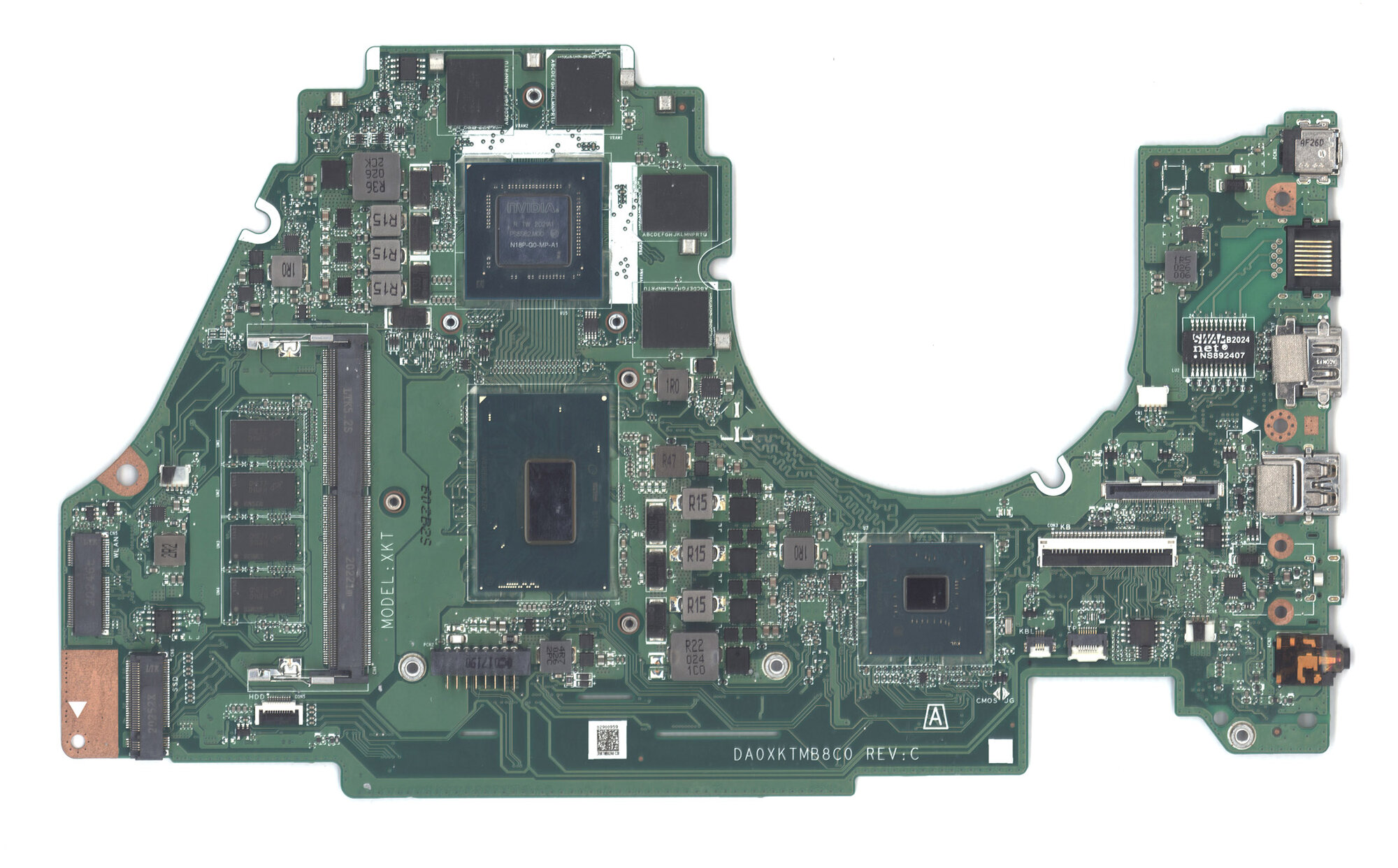 Материнская плата для Asus X571GT 4G/I5-8300H 90NB0NL0-R00100